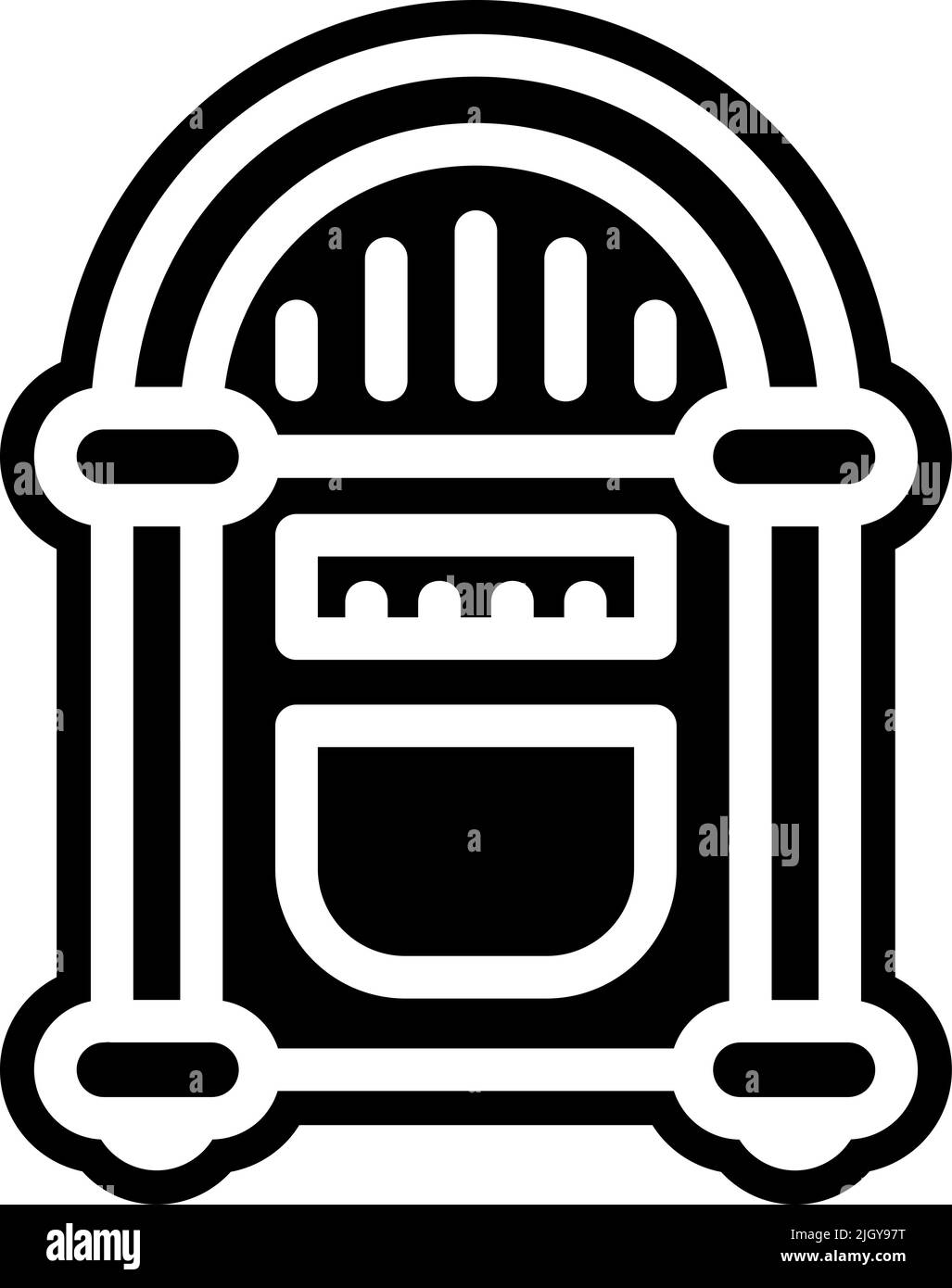 Jukebox musical Black and White Stock Photos & Images - Alamy