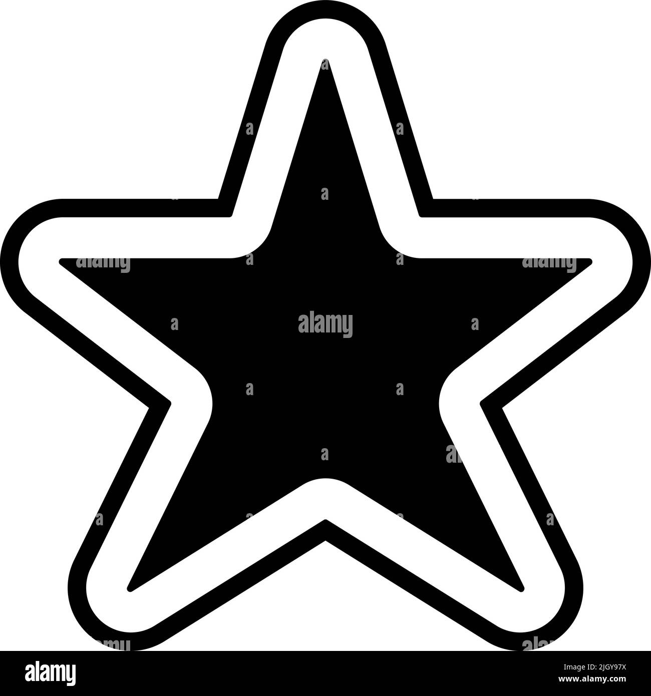 User interface star icon Stock Vector Image & Art - Alamy