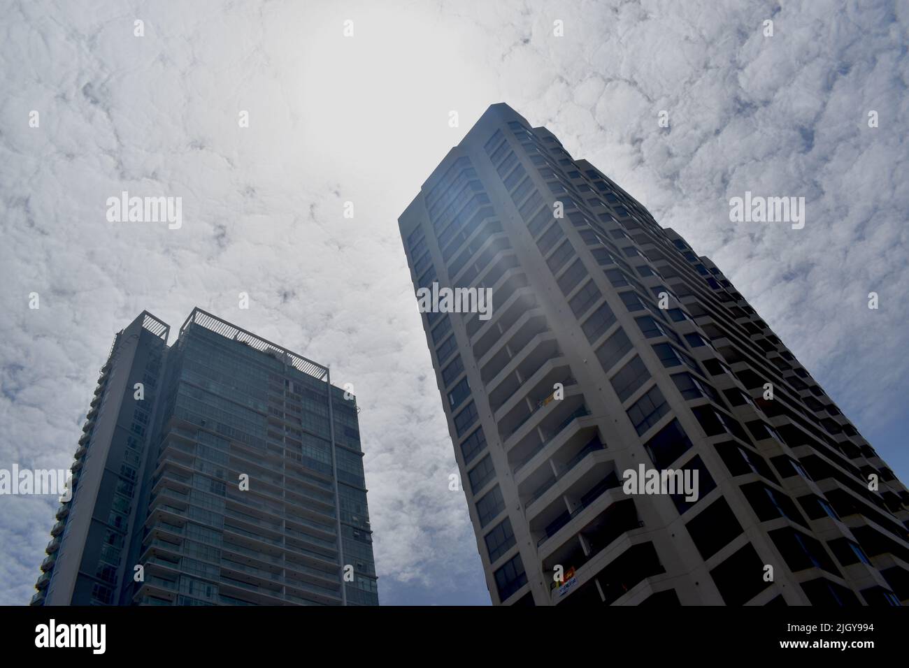 High Rise buildings in the city of Colombo, the commercial capital and ...