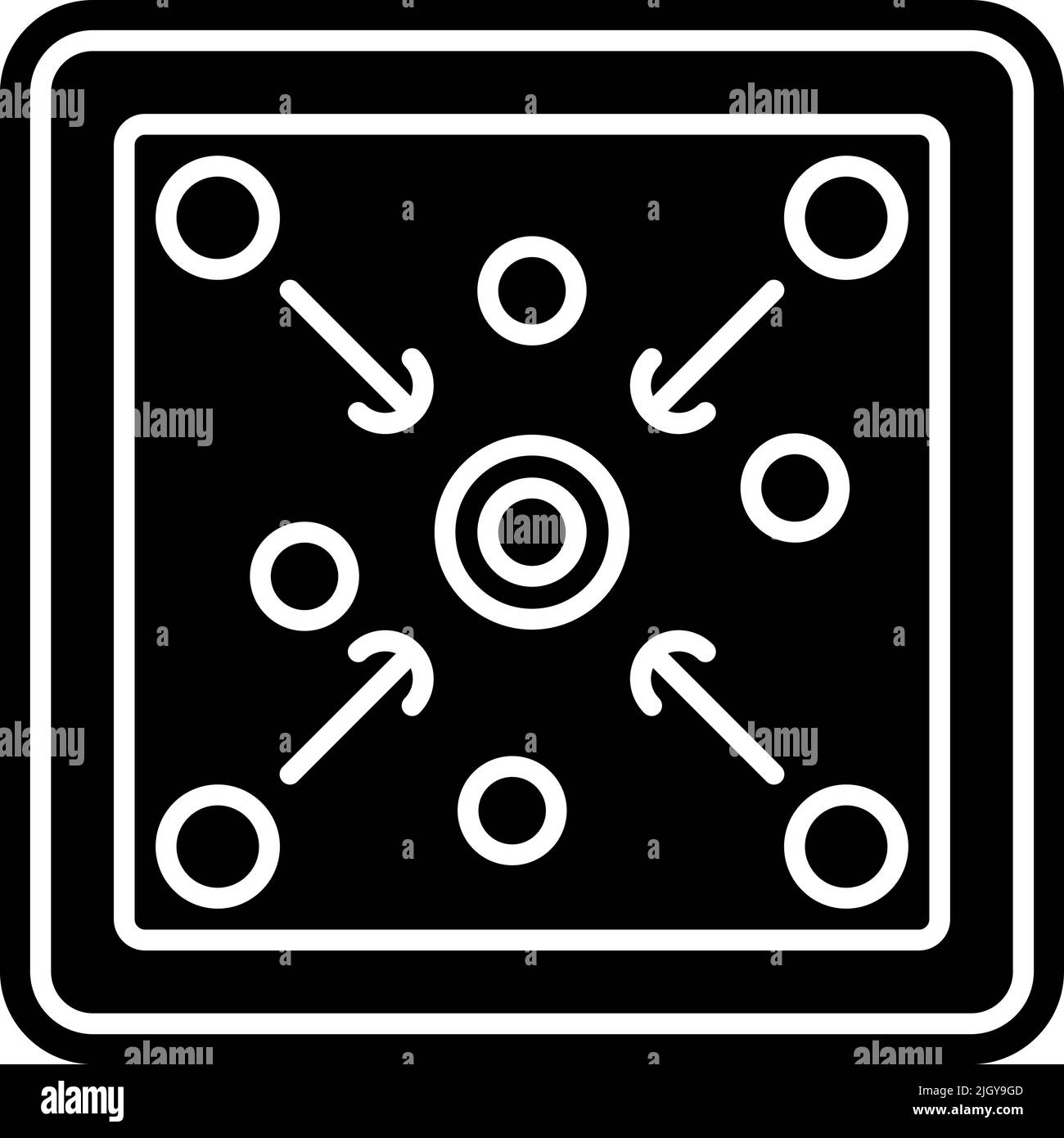 Carrom game Stock Vector Images - Alamy