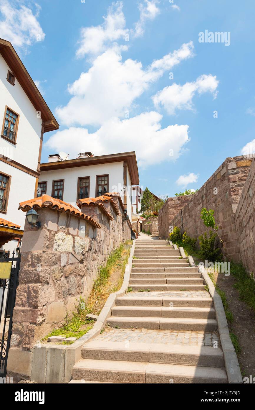 Turkish architecture stairs ottoman turkish hi-res stock photography ...