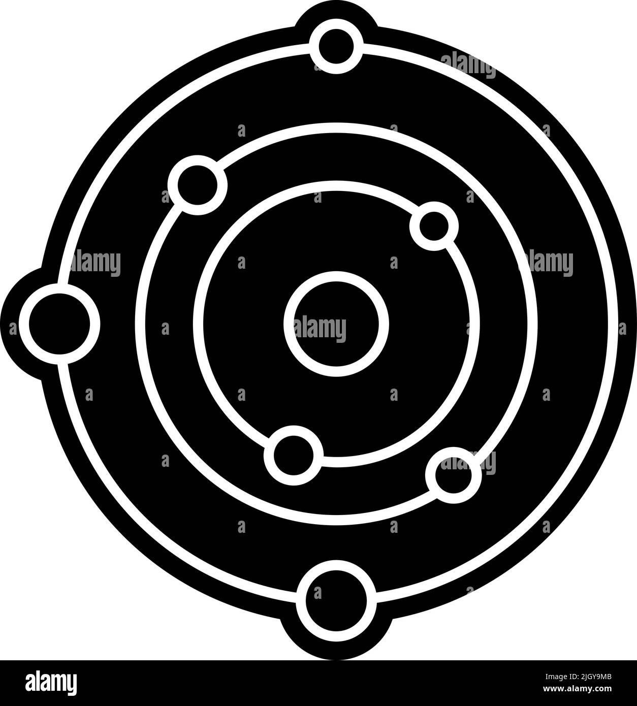 Globe solar system Black and White Stock Photos & Images - Alamy