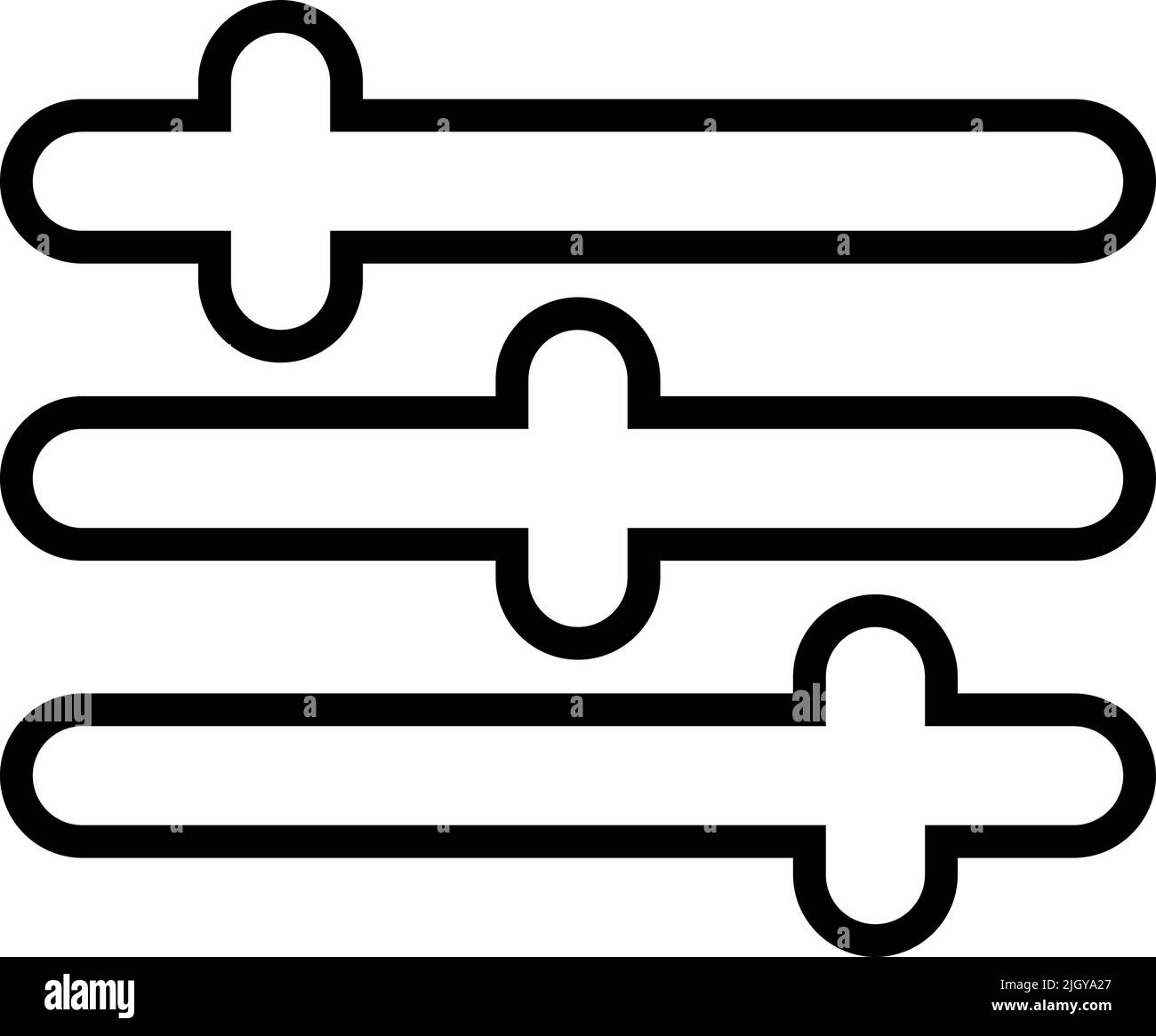 Web buttons adjust icon Stock Vector Image & Art - Alamy