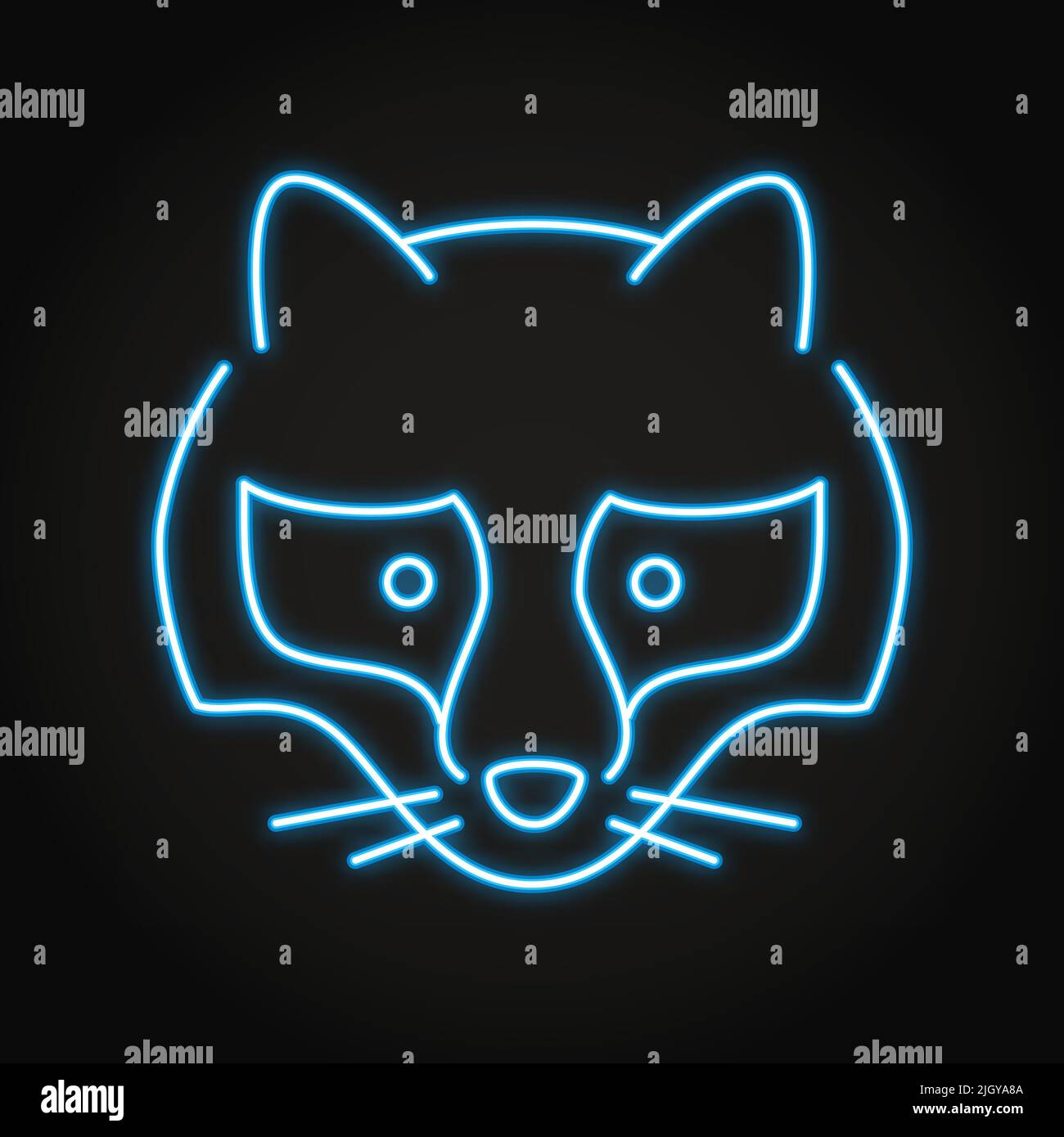 Tanuki icon vector vectors hi-res stock photography and images - Alamy