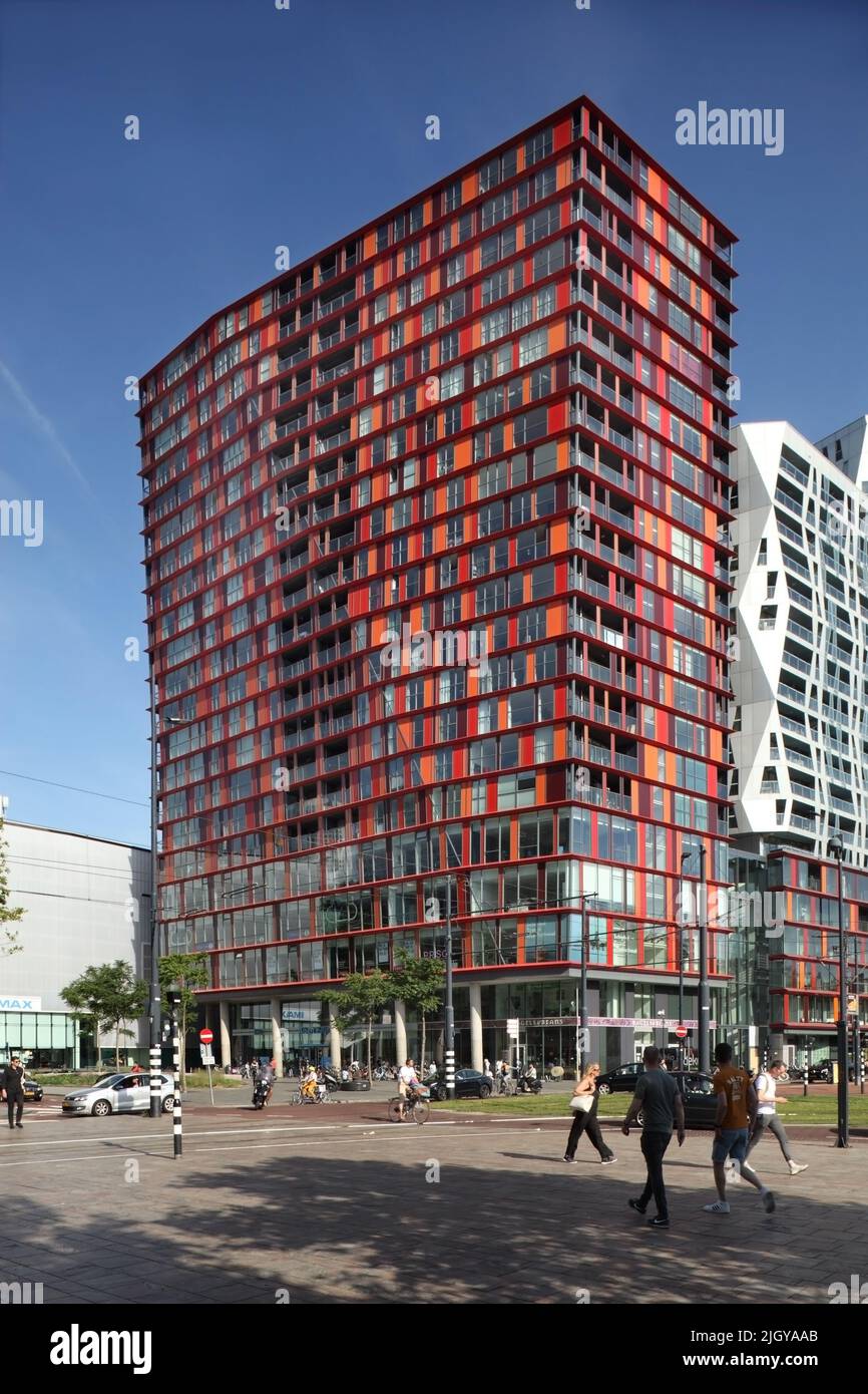 Calypso apartment building designed by Will Alsop, Rotterdam ...
