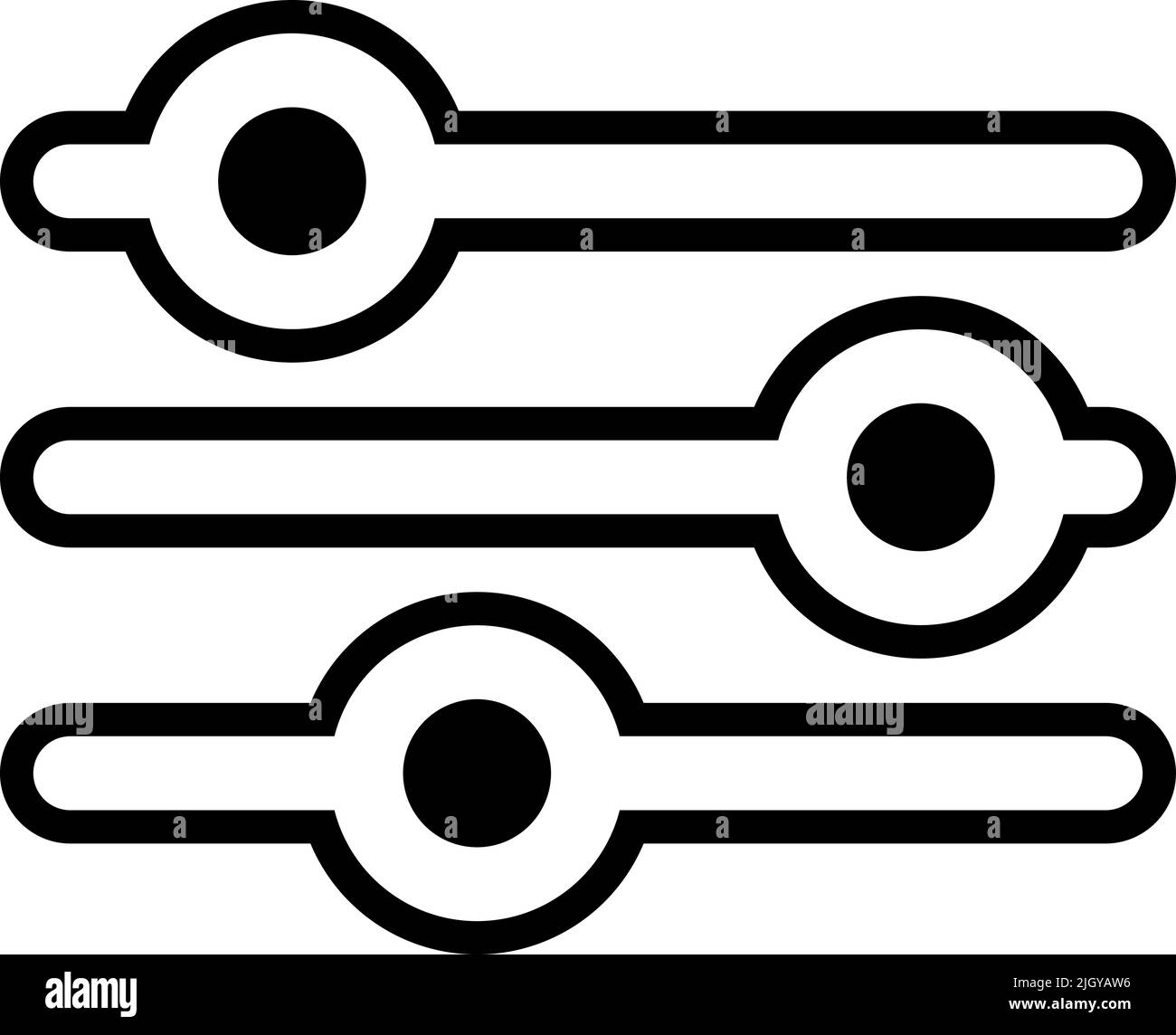 Filter icon filter website button Stock Vector Images - Alamy