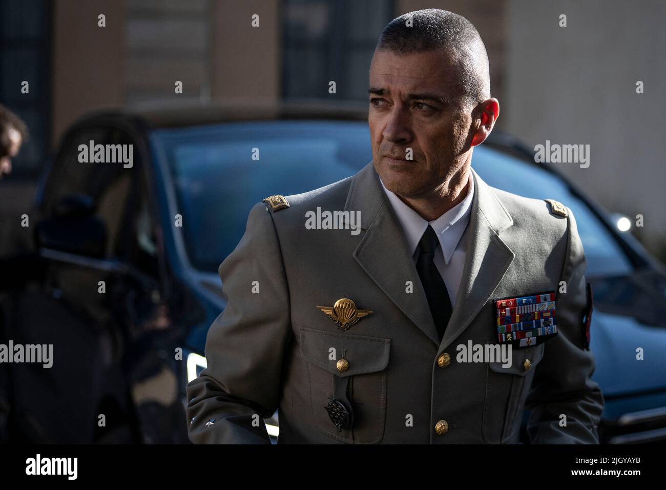 France's Chief of the Defence Staff Thierry Burkhard at the Ministry of ...