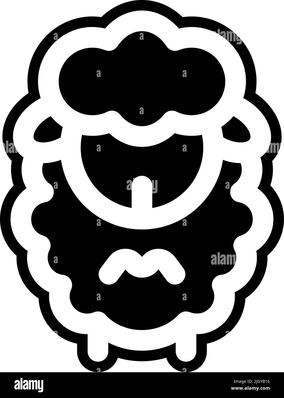 Good sleep icon line Stock Vector Images - Alamy