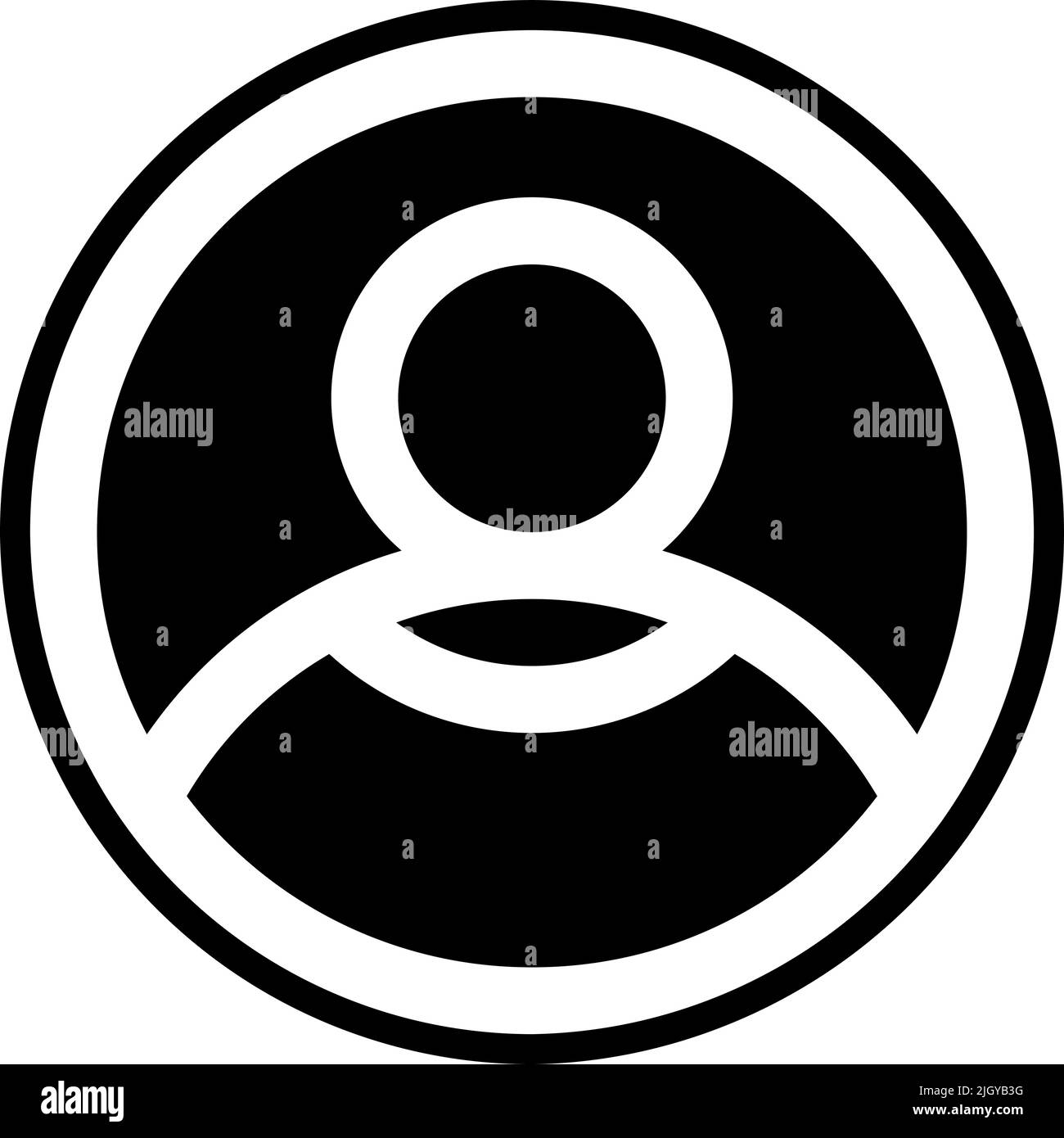 User interface profile icon Stock Vector Image & Art - Alamy