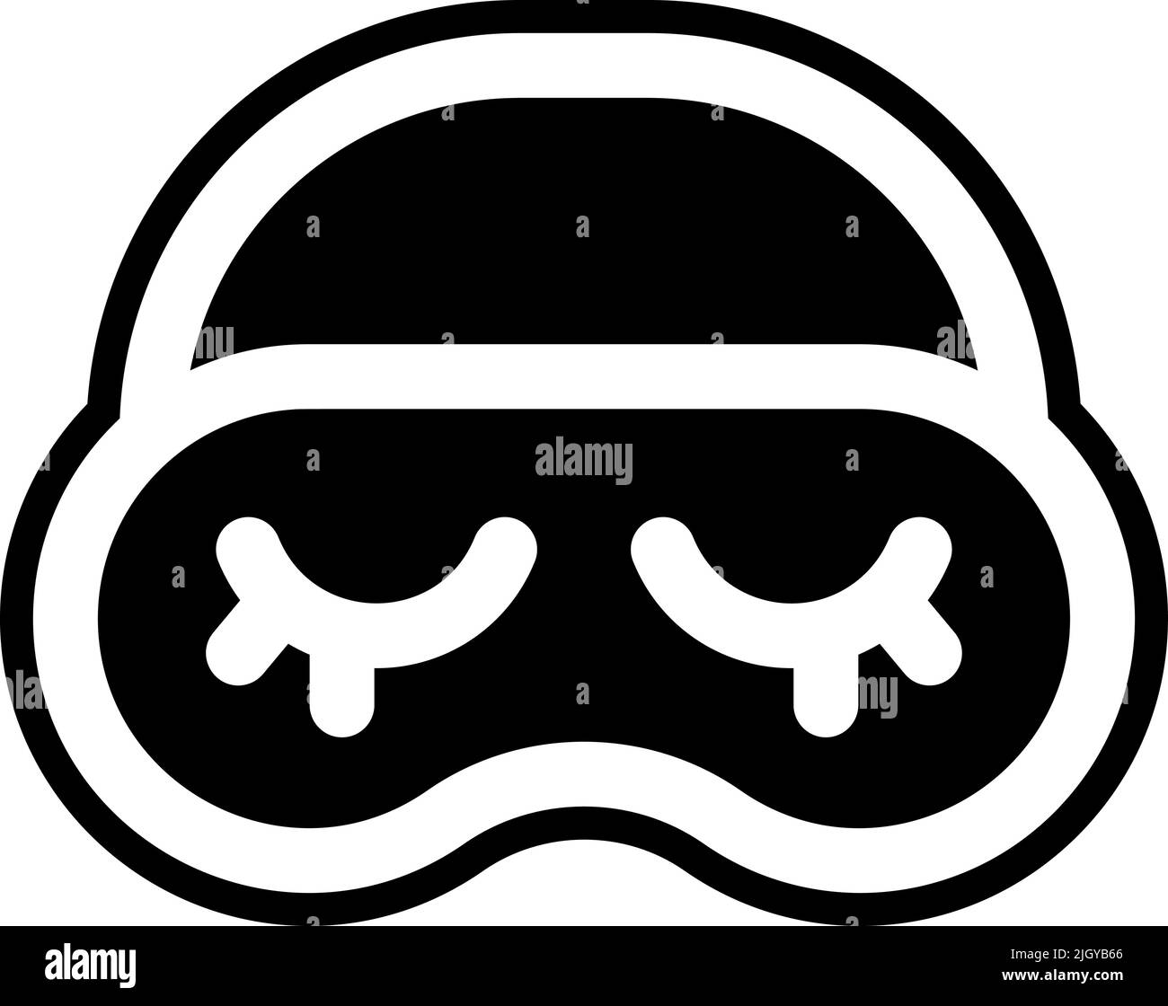 Set sleep pillow mask Stock Vector Images - Alamy