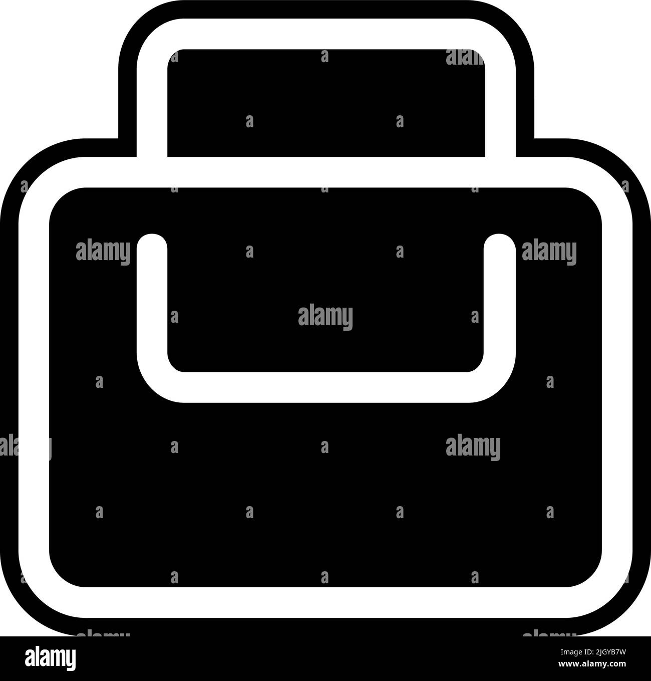 User interface bag icon Stock Vector Image & Art - Alamy