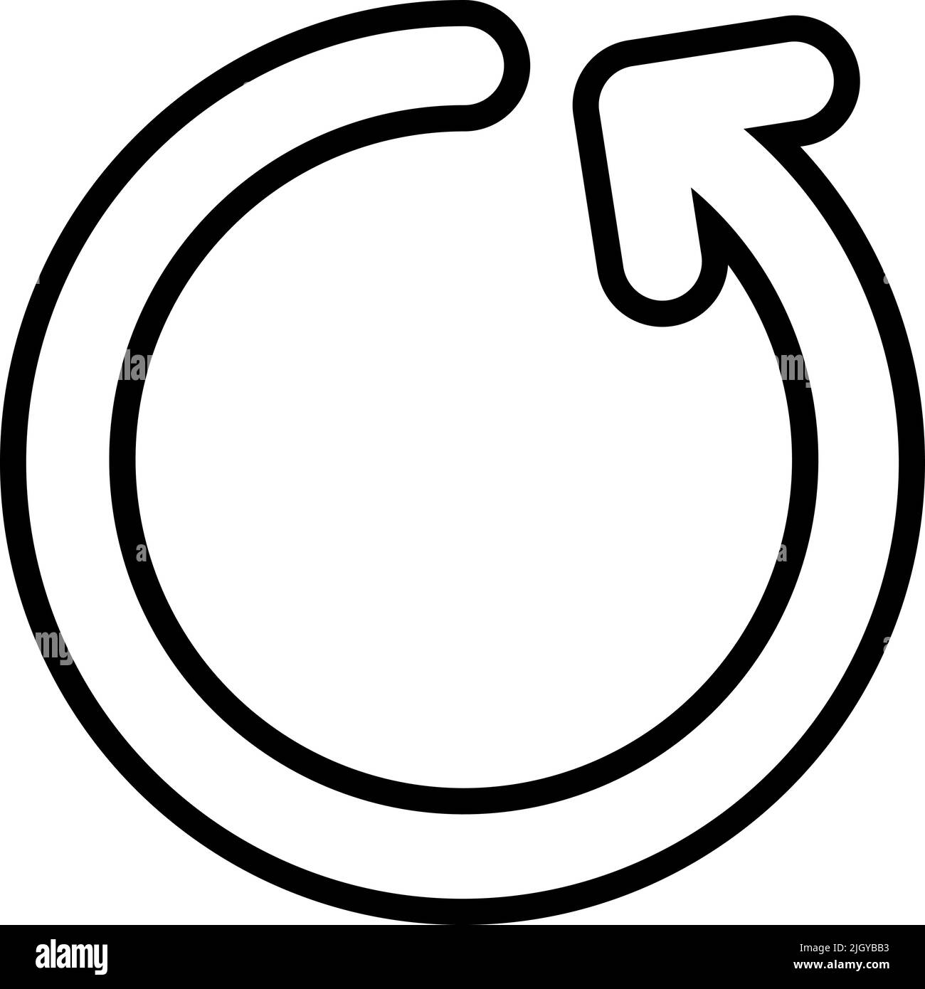 Web buttons rotate icon Stock Vector Image & Art - Alamy