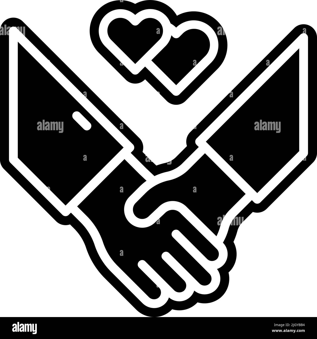 Wedding holding hands icon Stock Vector Image & Art - Alamy