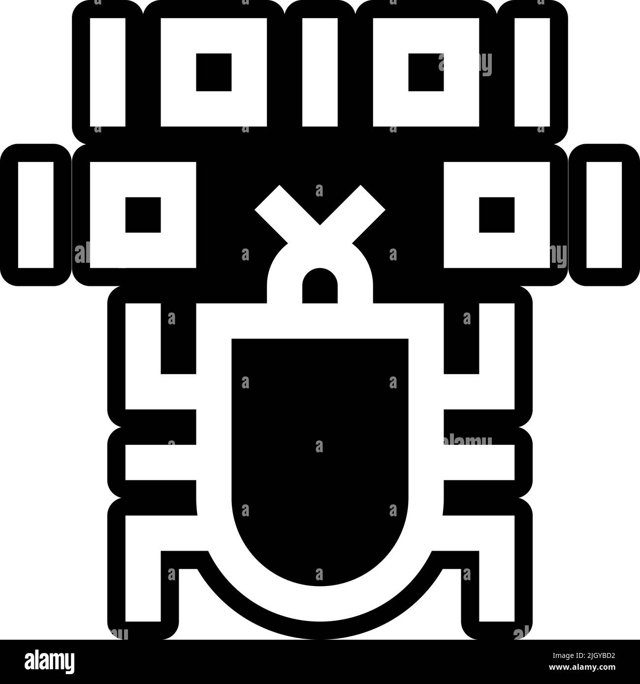 Web maintenance bug icon Stock Vector Image & Art - Alamy