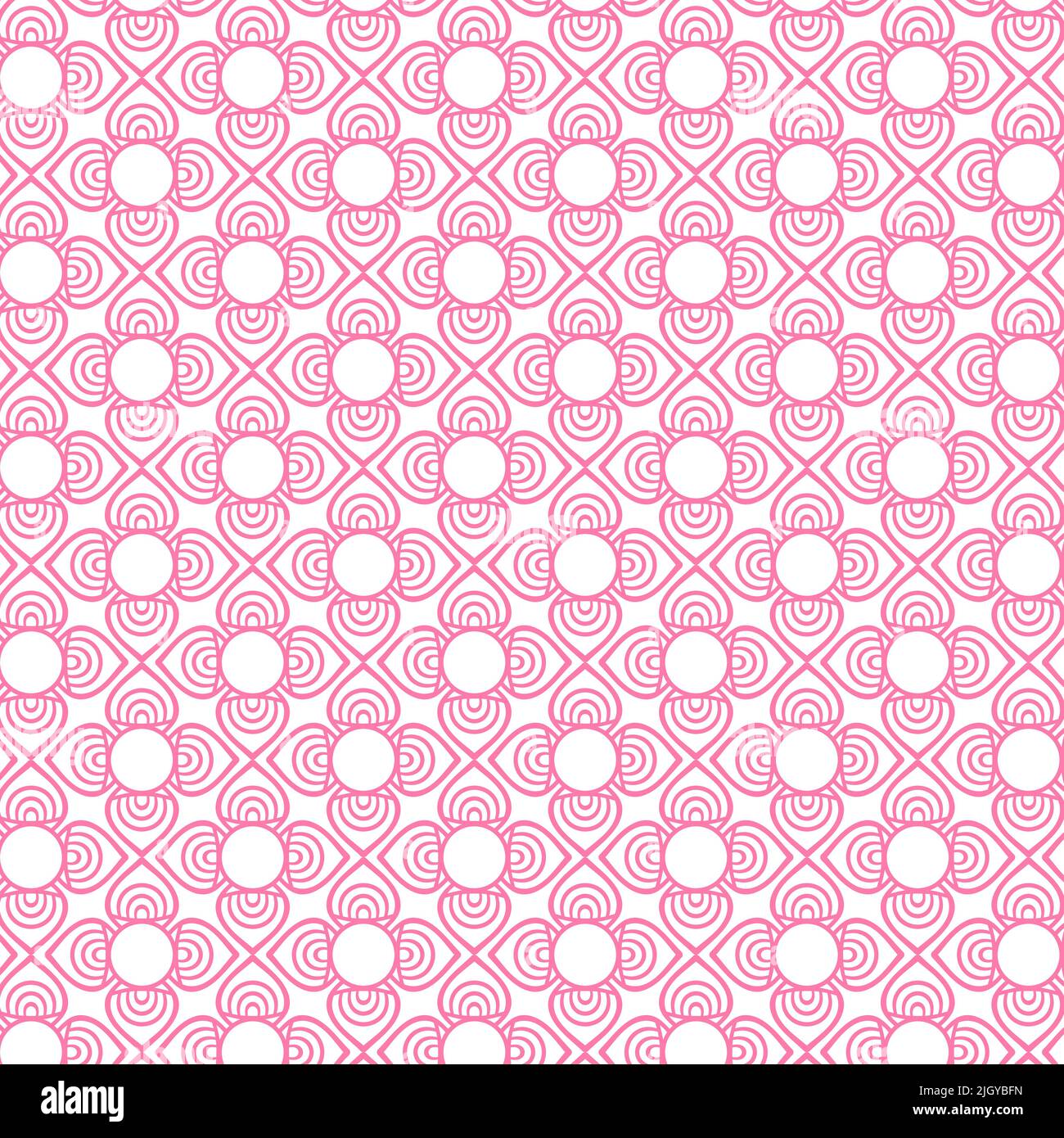 Abstract pink flower Stock Vector Images - Alamy