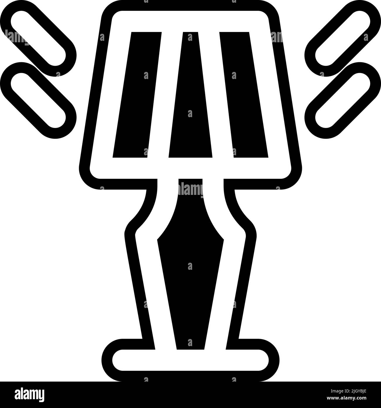 Man sleeping bed alarm clock Stock Vector Images - Alamy