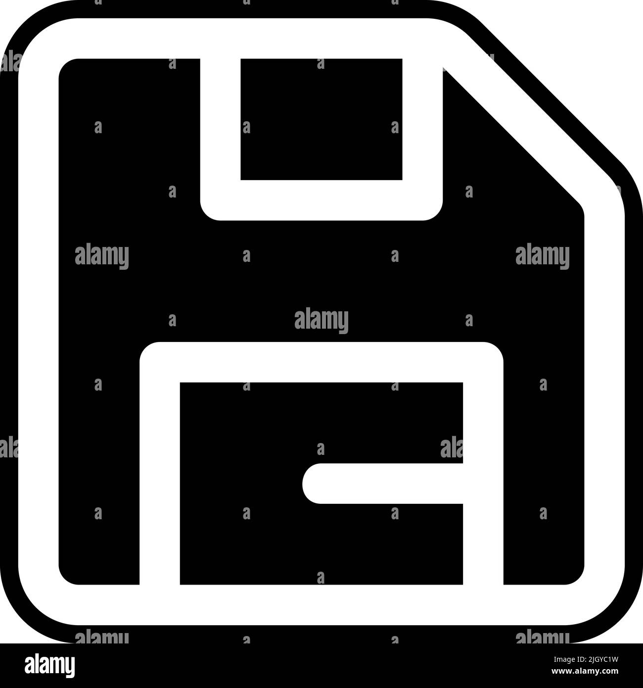 Save file icons Black and White Stock Photos & Images - Alamy