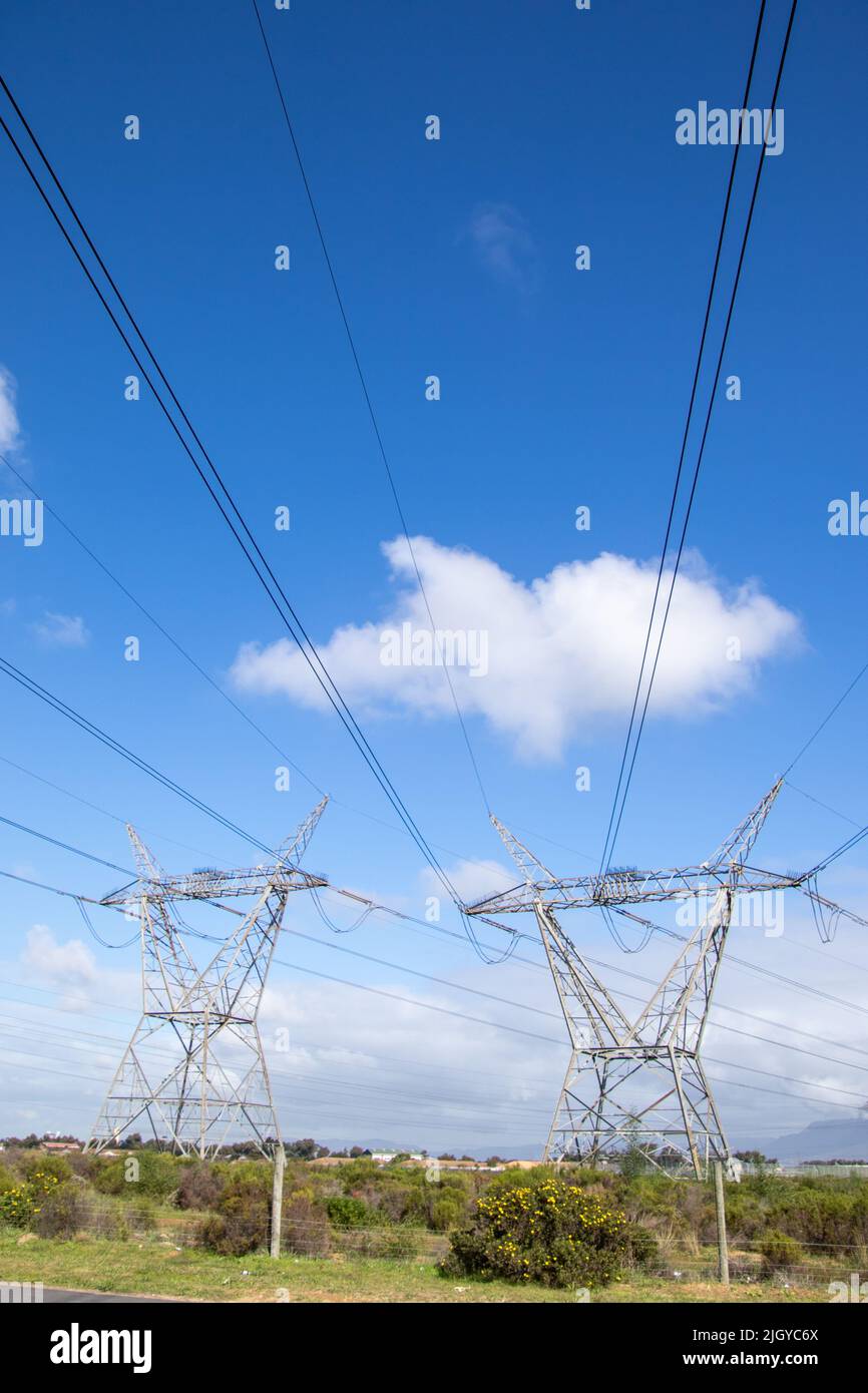 Cape Town, South Africa - the national power grid controlled by state ...