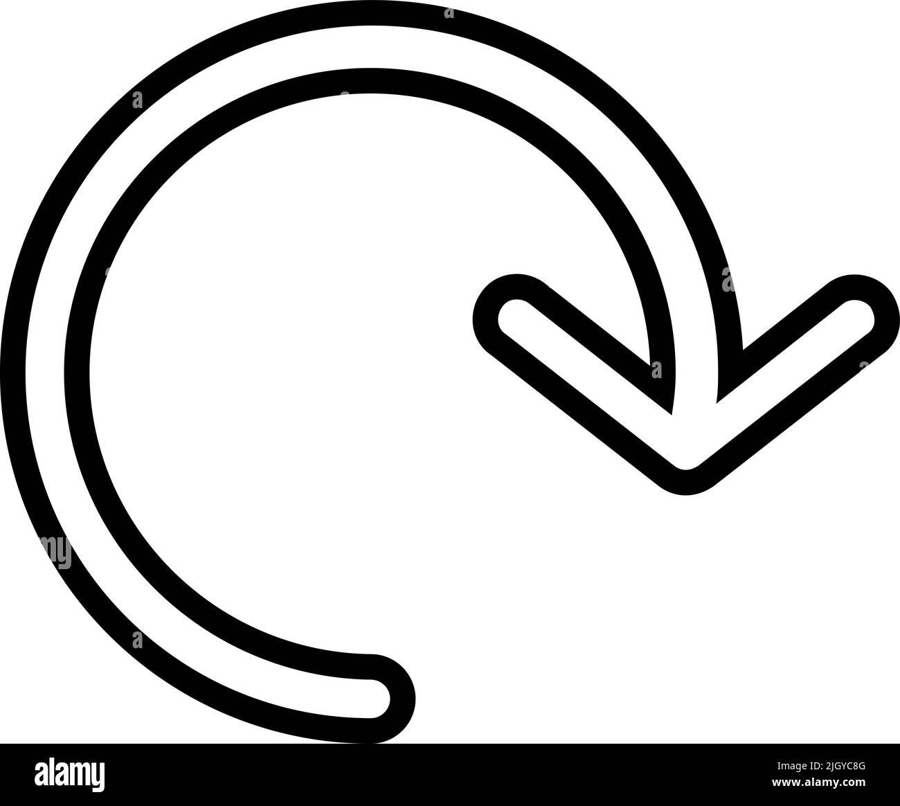 User interface refresh icon Stock Vector Image & Art - Alamy