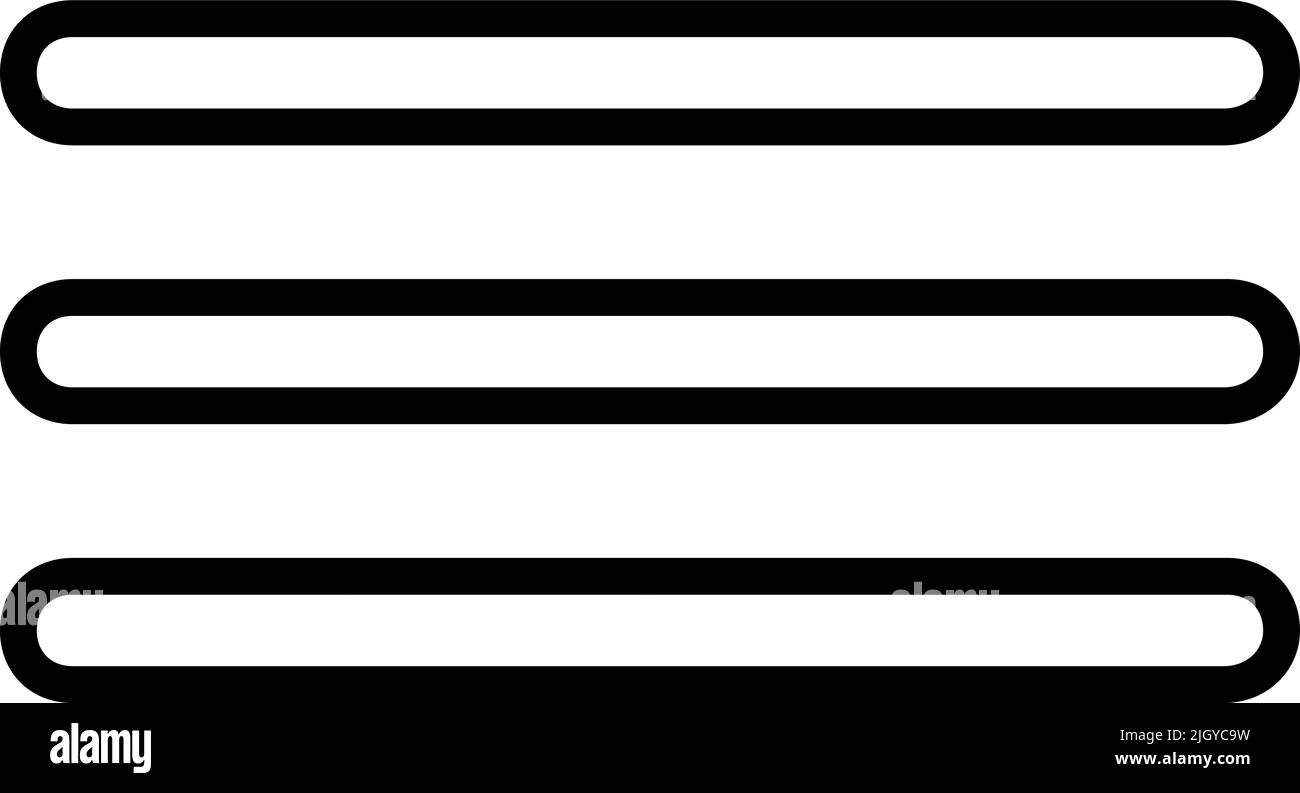 User interface open menu icon Stock Vector Image & Art - Alamy