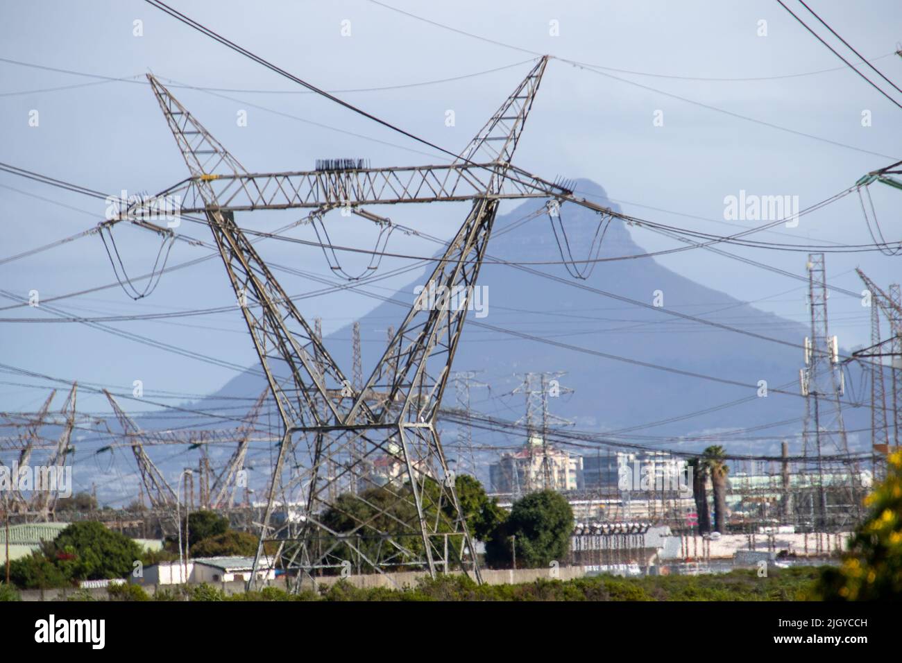 Cape Town, South Africa - the national power grid controlled by state ...