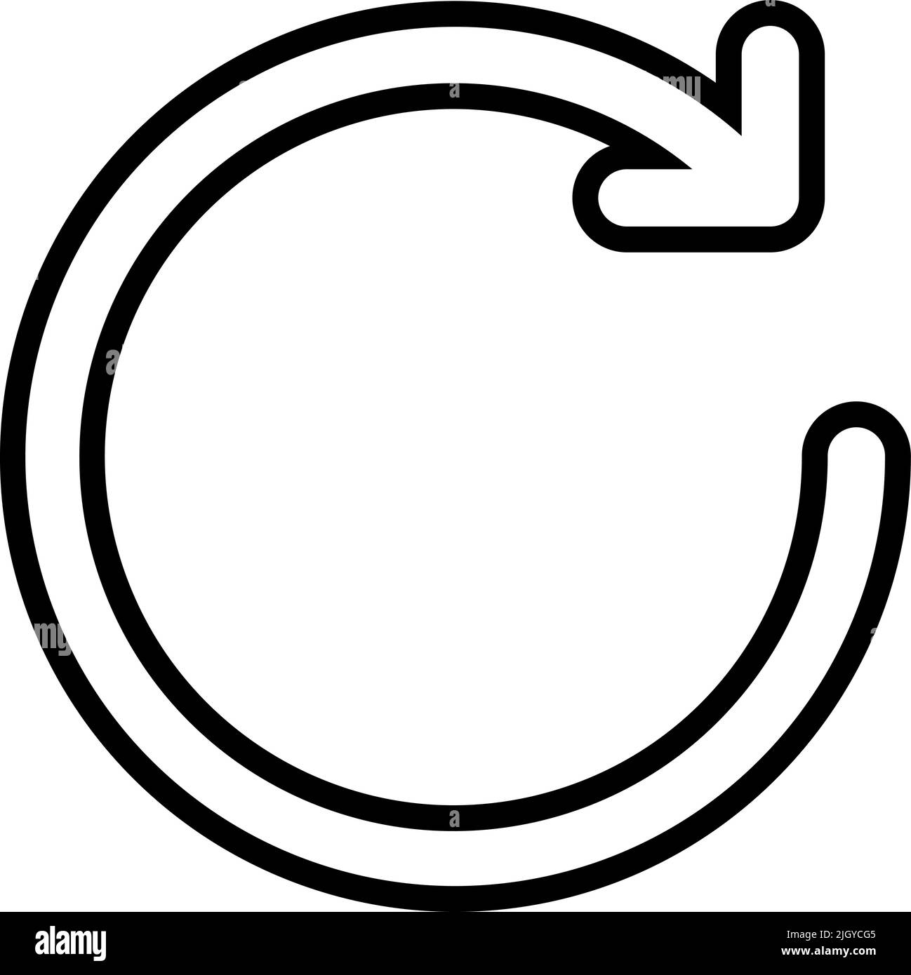 Web buttons rotate icon Stock Vector Image & Art - Alamy