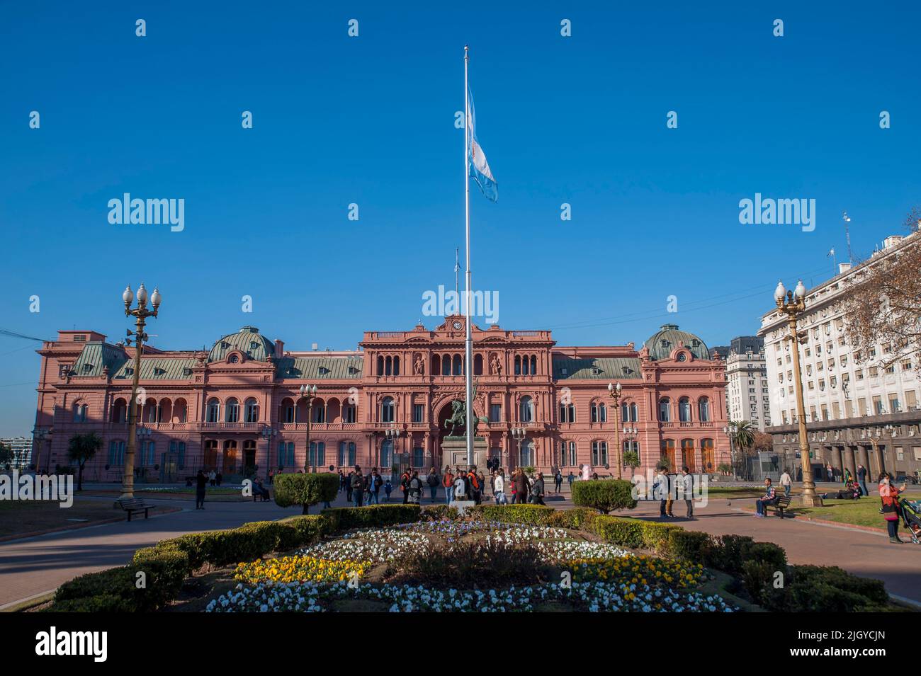 Entrance casa rosada pink hi-res stock photography and images - Alamy