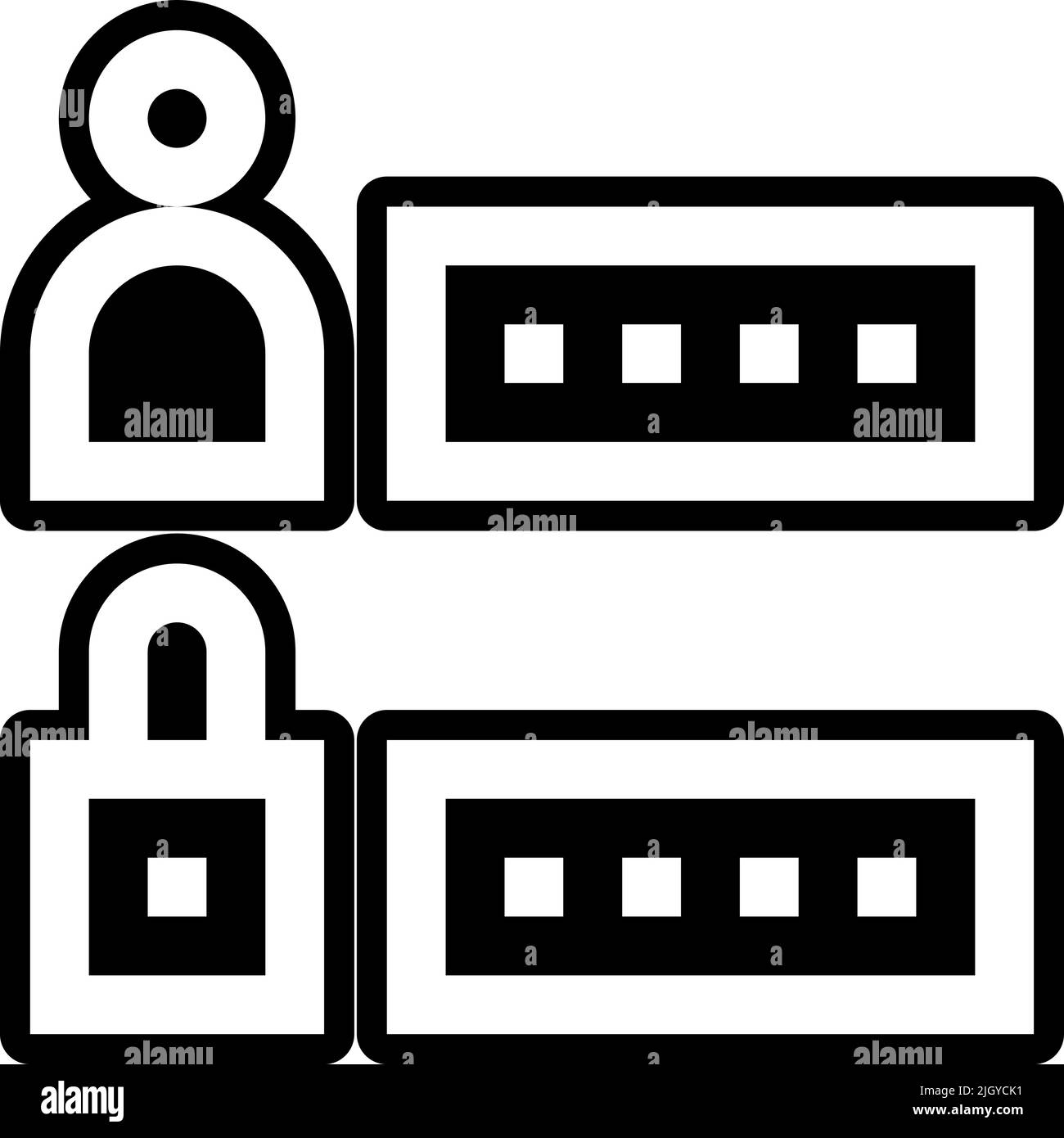Web maintenance log in icon Stock Vector Image & Art - Alamy