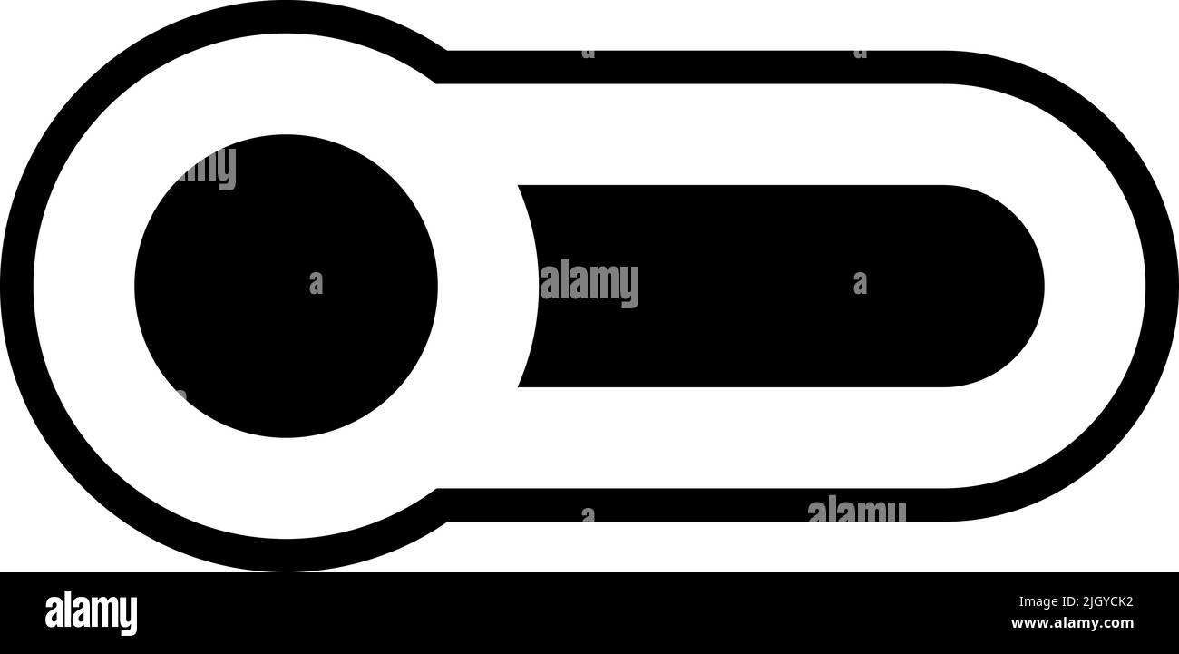 Toggle switch buttons push Stock Vector Images - Alamy