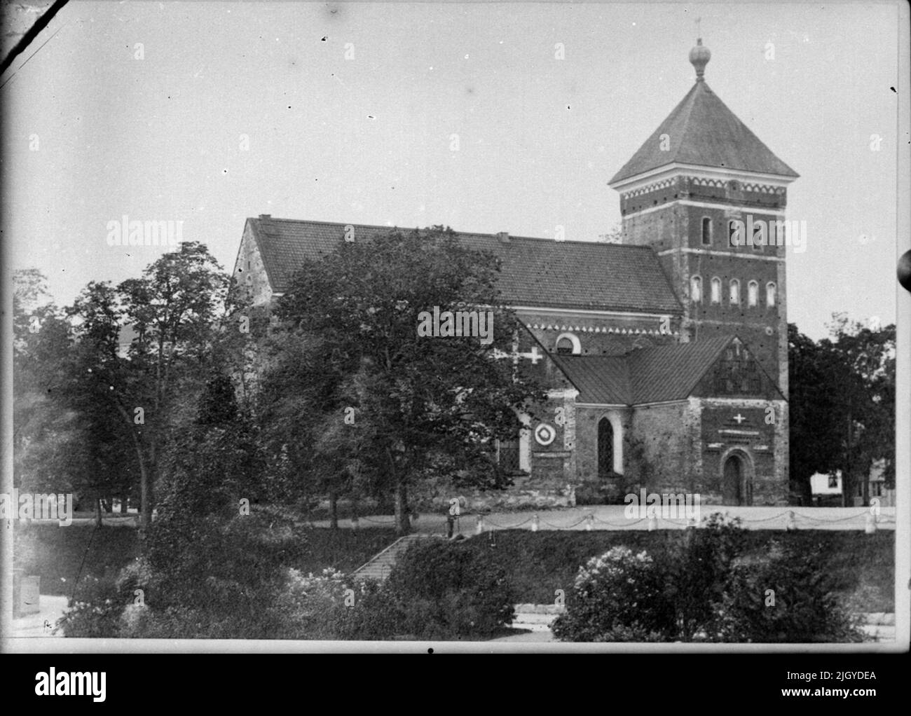 Repro -Photography - Helga Trinity Church in Odinslund, Uppsala before ...