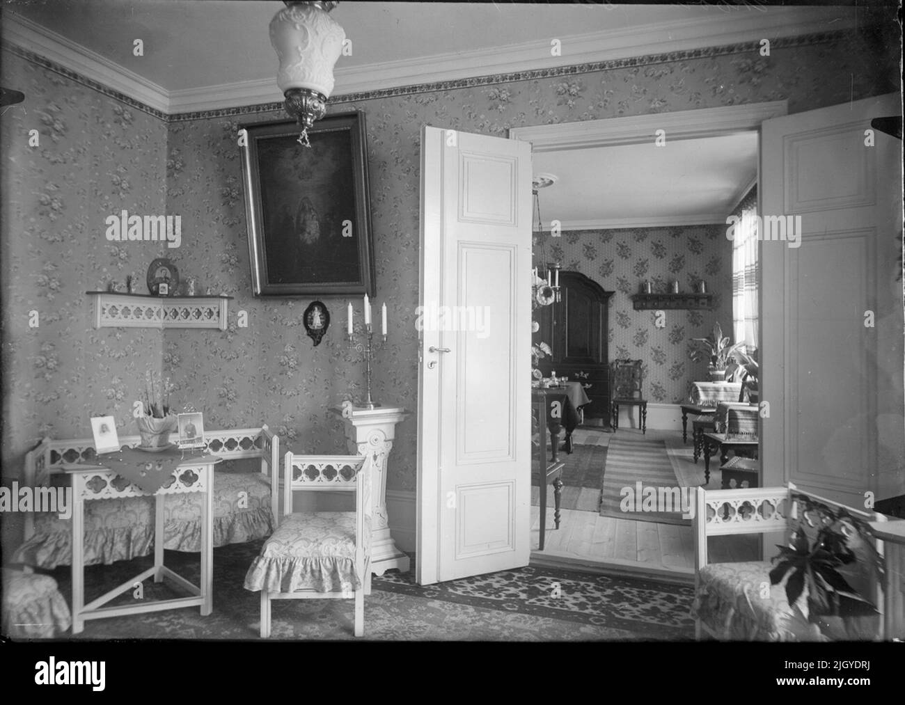 Tailor Master Carl Ekbom's home, Svartbäcksgatan 4, Uppsala December ...