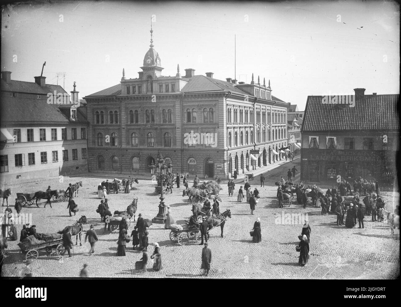Stora Torget, Uppsala, before 1904. Stora Torget, Uppsala, Before 1904 ...