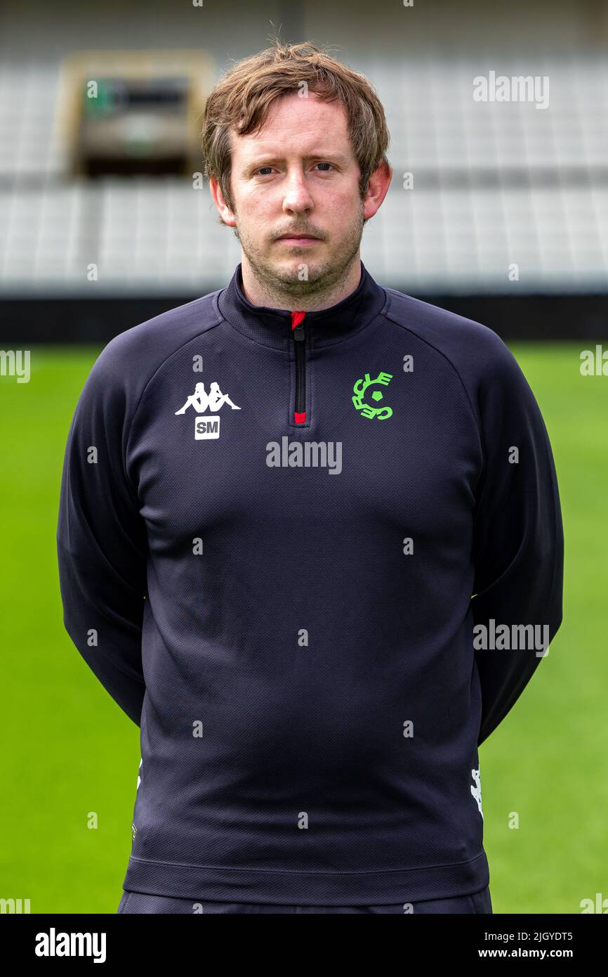 Cercle's head of analysis Stuart Metcalf poses for the photographer at ...