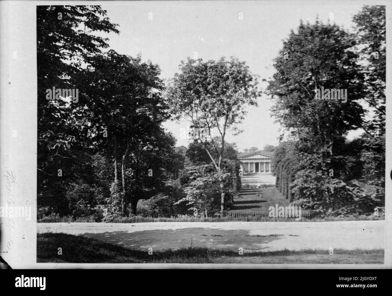 Repro -Photography - Botanical Garden, Uppsala 1886. Repro -Photography ...