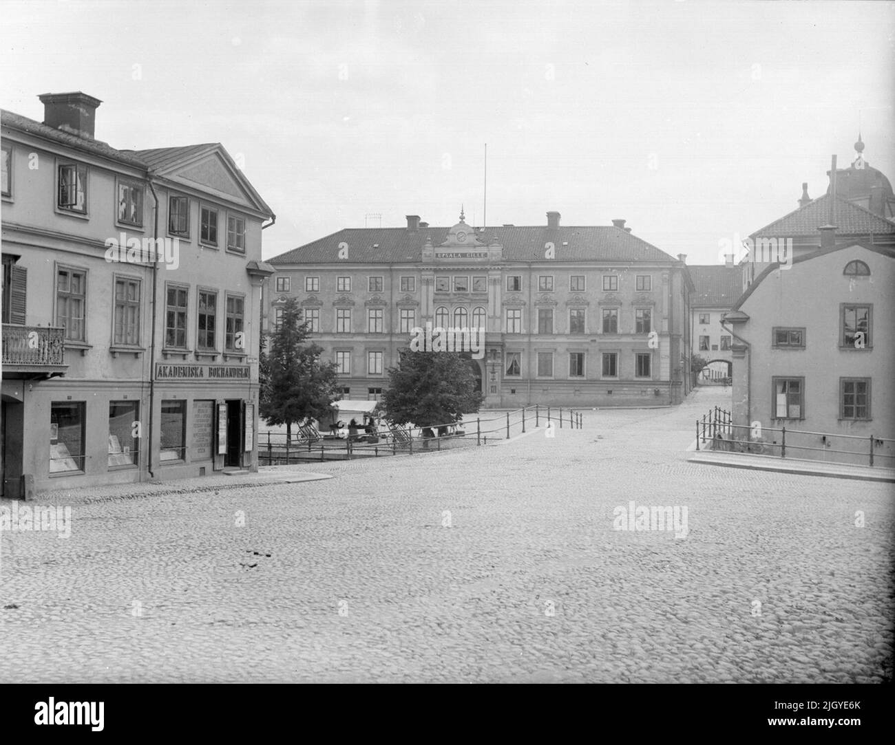 Old Torget and Fyristorg, Uppsala June 1894. Old Torget and Fyristorg ...