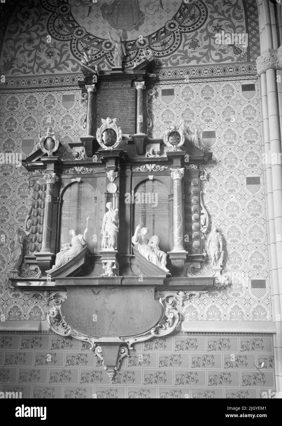 Epitaph over Svante, Nils and Erik Sture in Sturekor, Uppsala Cathedral ...
