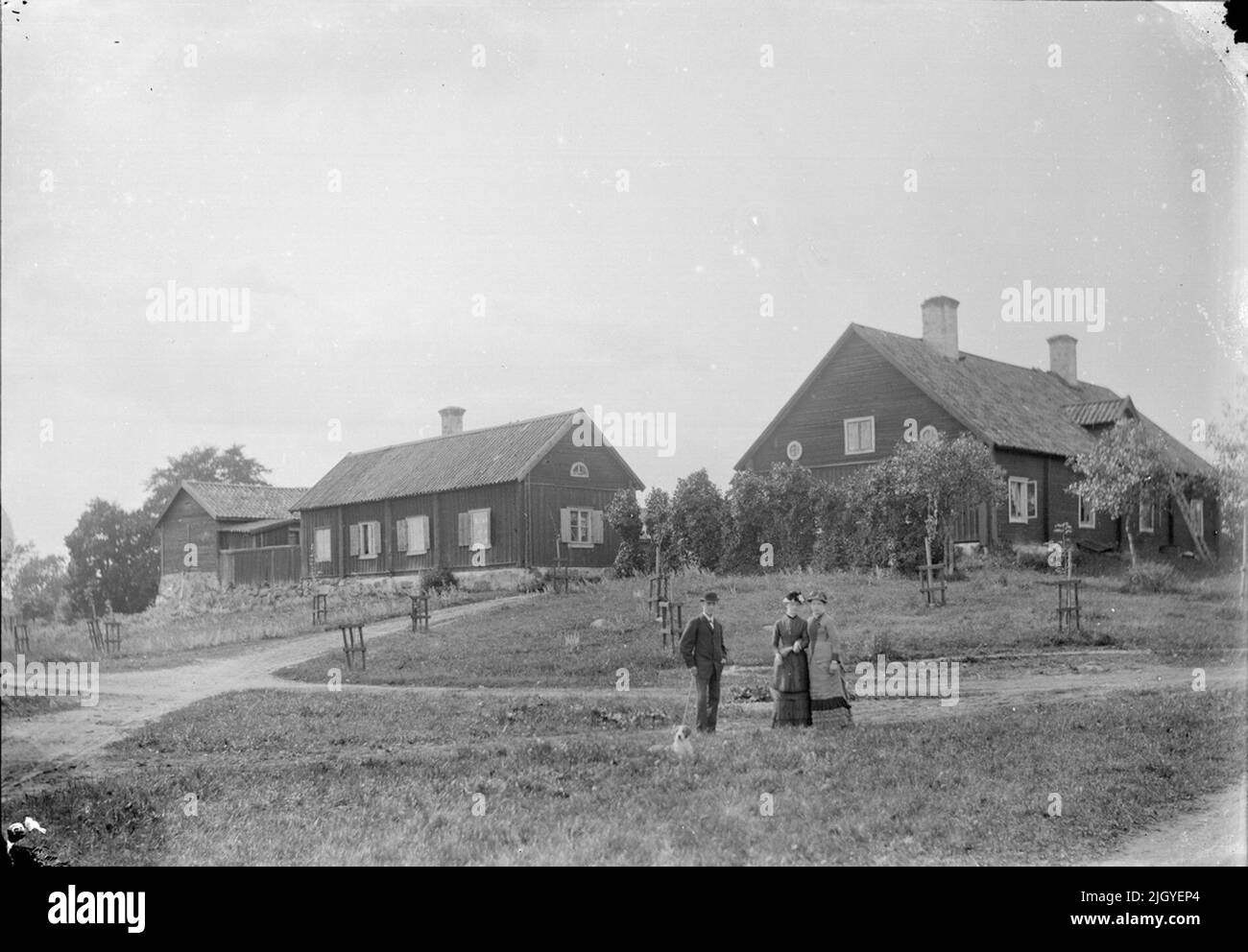 Nordlunds at Vattholma, Uppsala 1884. Historical event, name related to ...