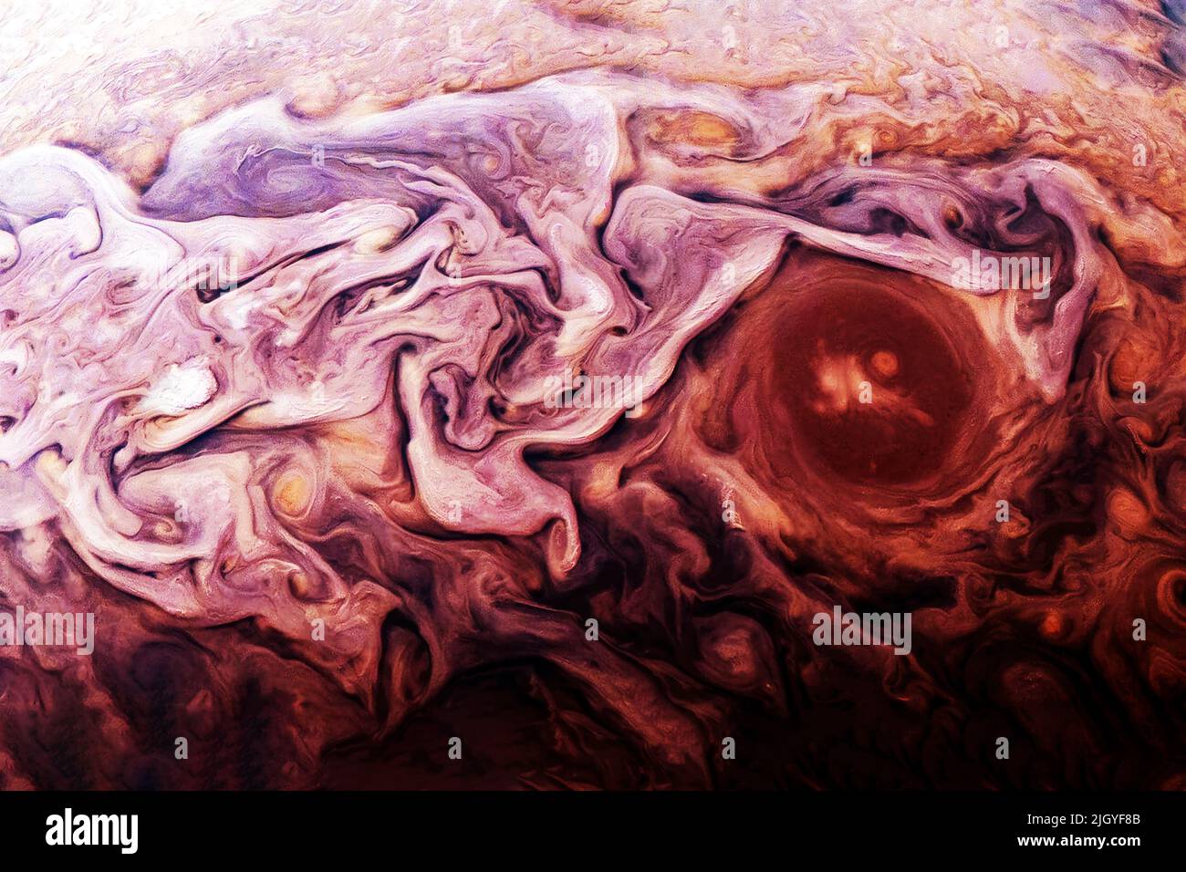Surface of Jupiter, background. Elements of this image furnished by ...