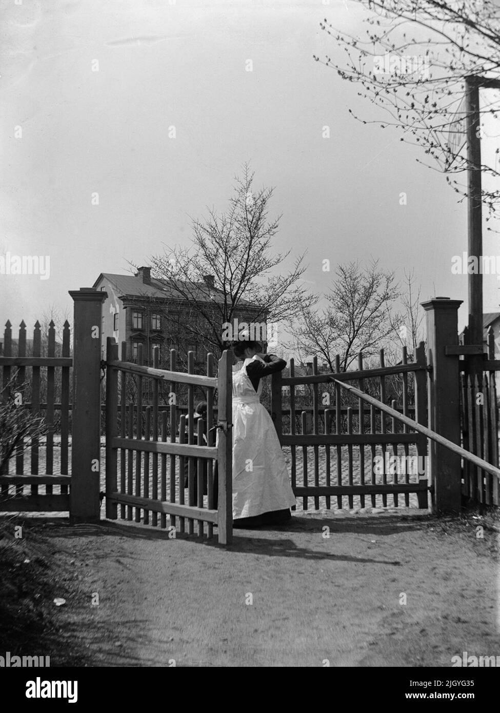 Swedish neighborhood Black and White Stock Photos & Images - Alamy