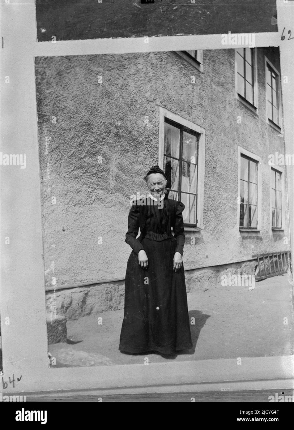 Josefina Liljefors, aunt in Kyrsta ”, block Edda, Svartbäcksgatan 37 ...