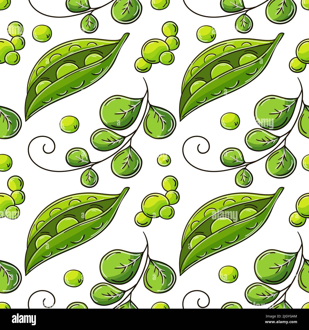 Can of sweet peas Stock Vector Images - Alamy