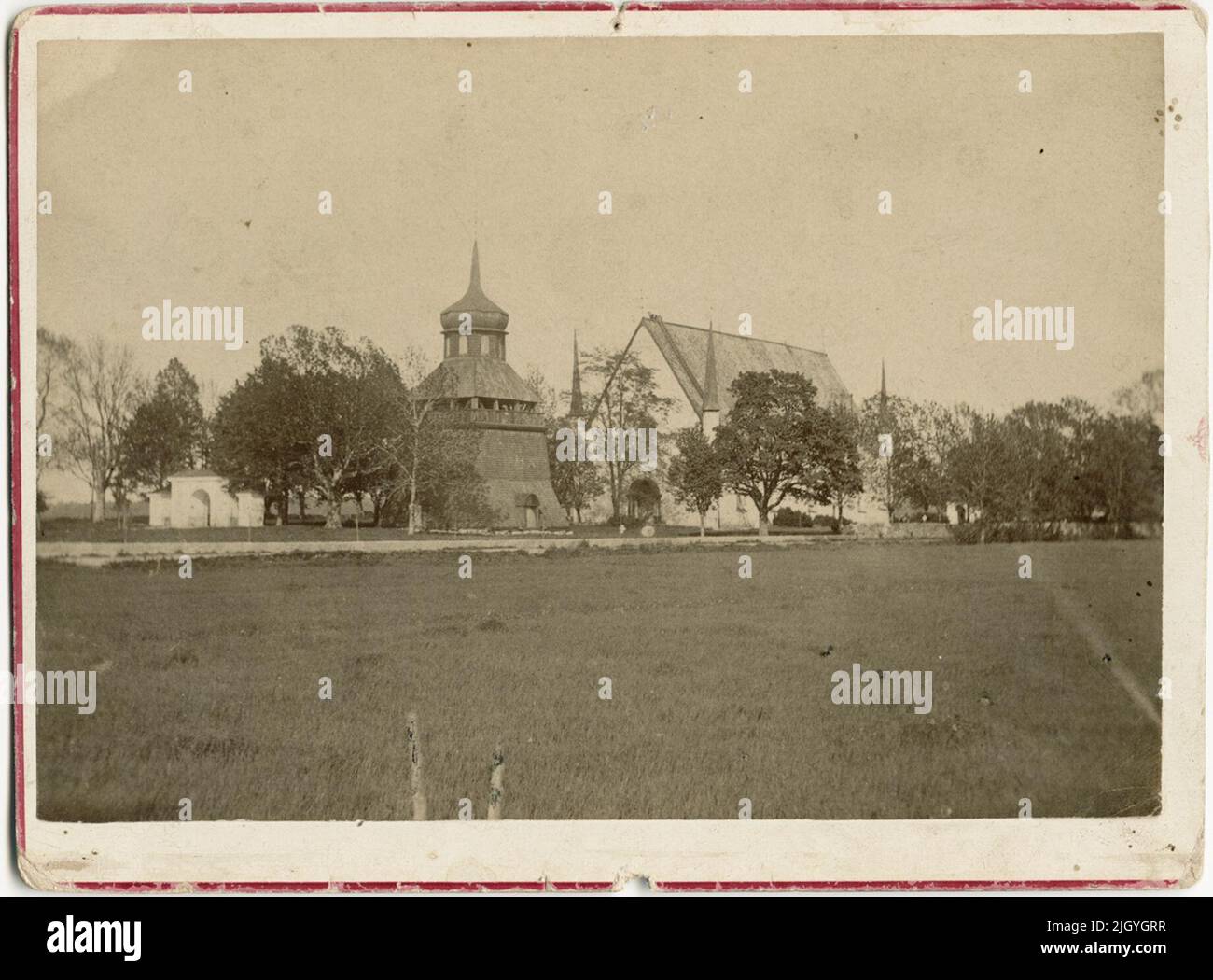 Tierp church, Tierp, Uppland. Tierp Church, Tierp, Uppland Stock Photo ...