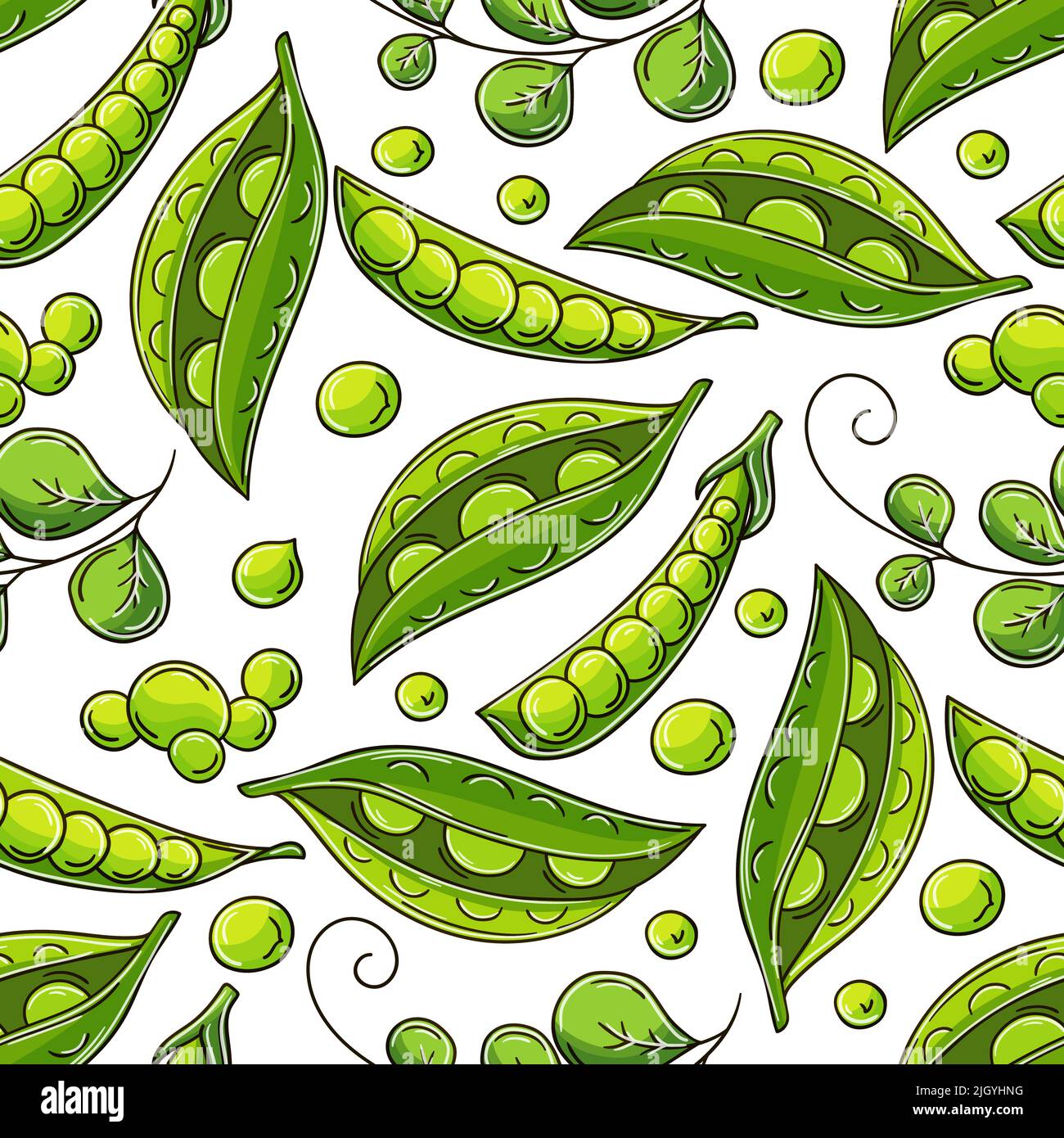 Can of sweet peas Stock Vector Images - Alamy