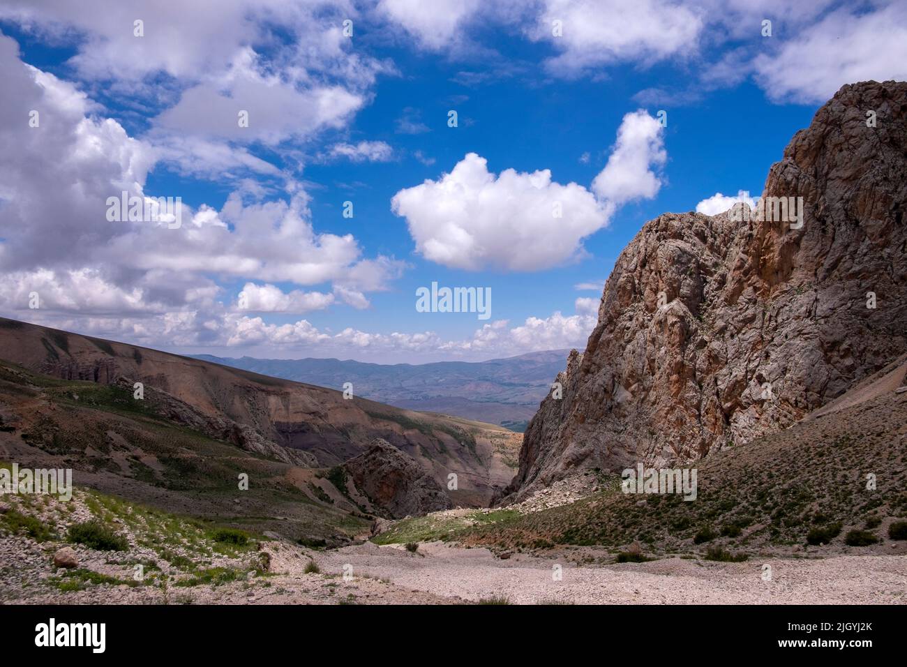 Demirkazik summit, located in Nigde Aladaglar, 3756-meter-high on ...