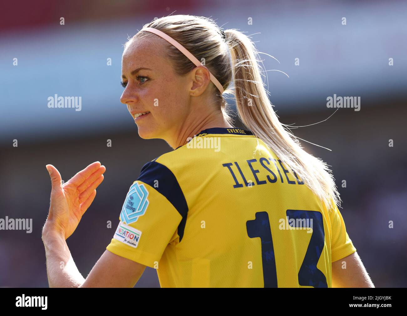 Sheffield, England, 13th July 2022. Amanda Ilestedt of Sweden during ...