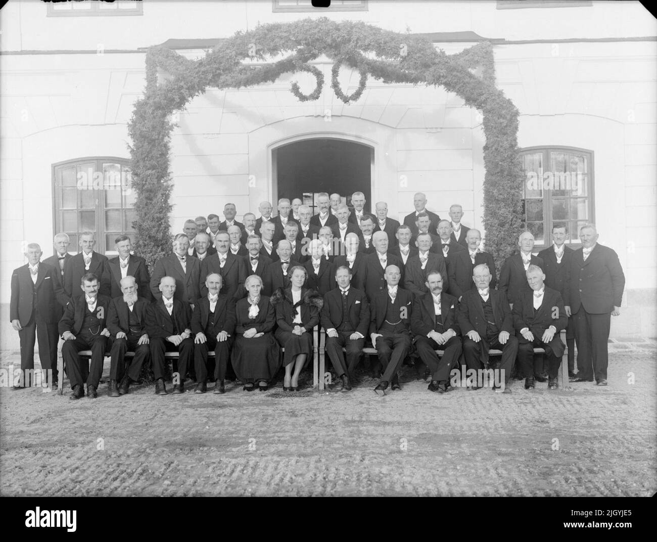 Free lord Carl Beck-Friis turns 50, Hargs Herrgård, Uppland 1936. Free ...