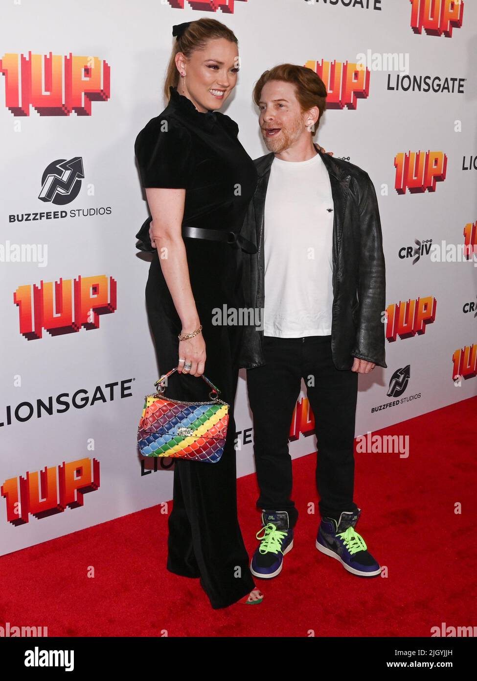 12 July2022 - Los Angeles, California - Clare Grant and Seth Green ...