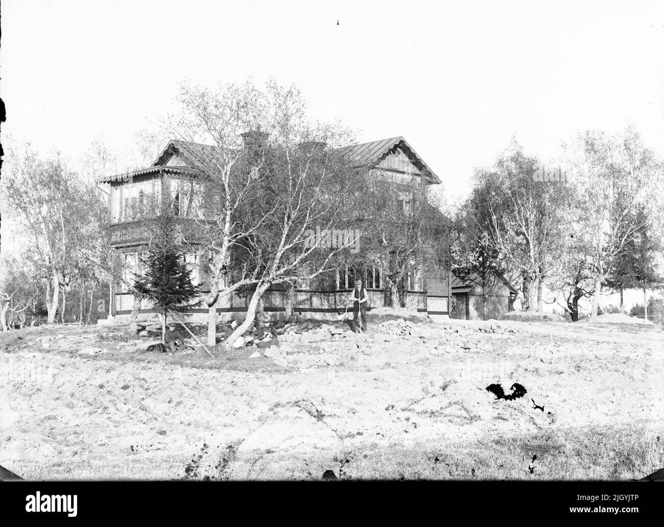Leveling ground Black and White Stock Photos & Images - Alamy