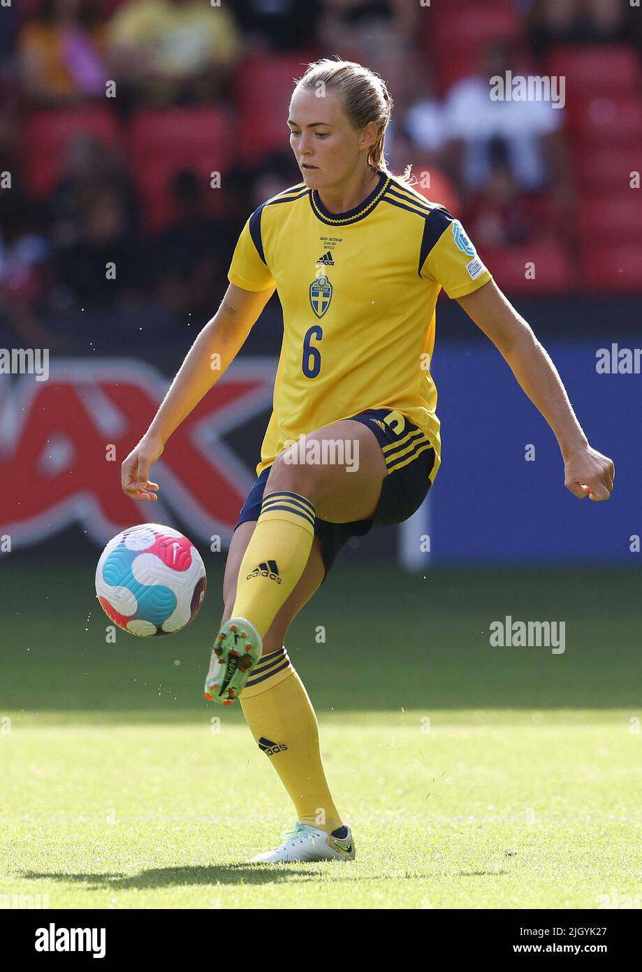 Sheffield, England, 13th July 2022. Magdalena Eriksson of Sweden during ...
