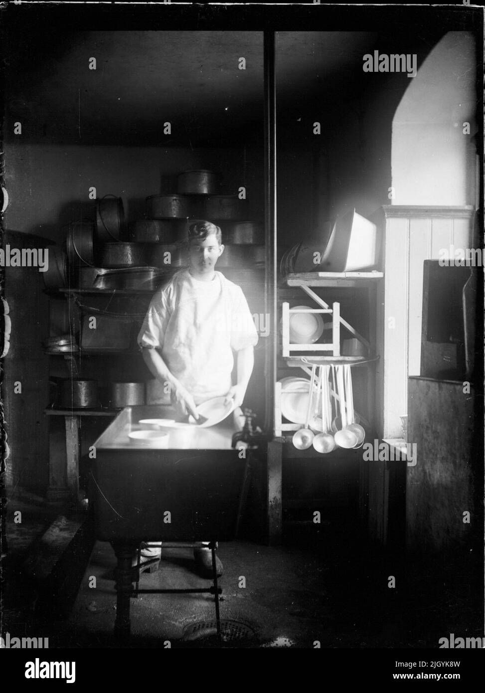 Josef Edhlund Dishes, Östhammar, Uppland. The picture probably from his ...